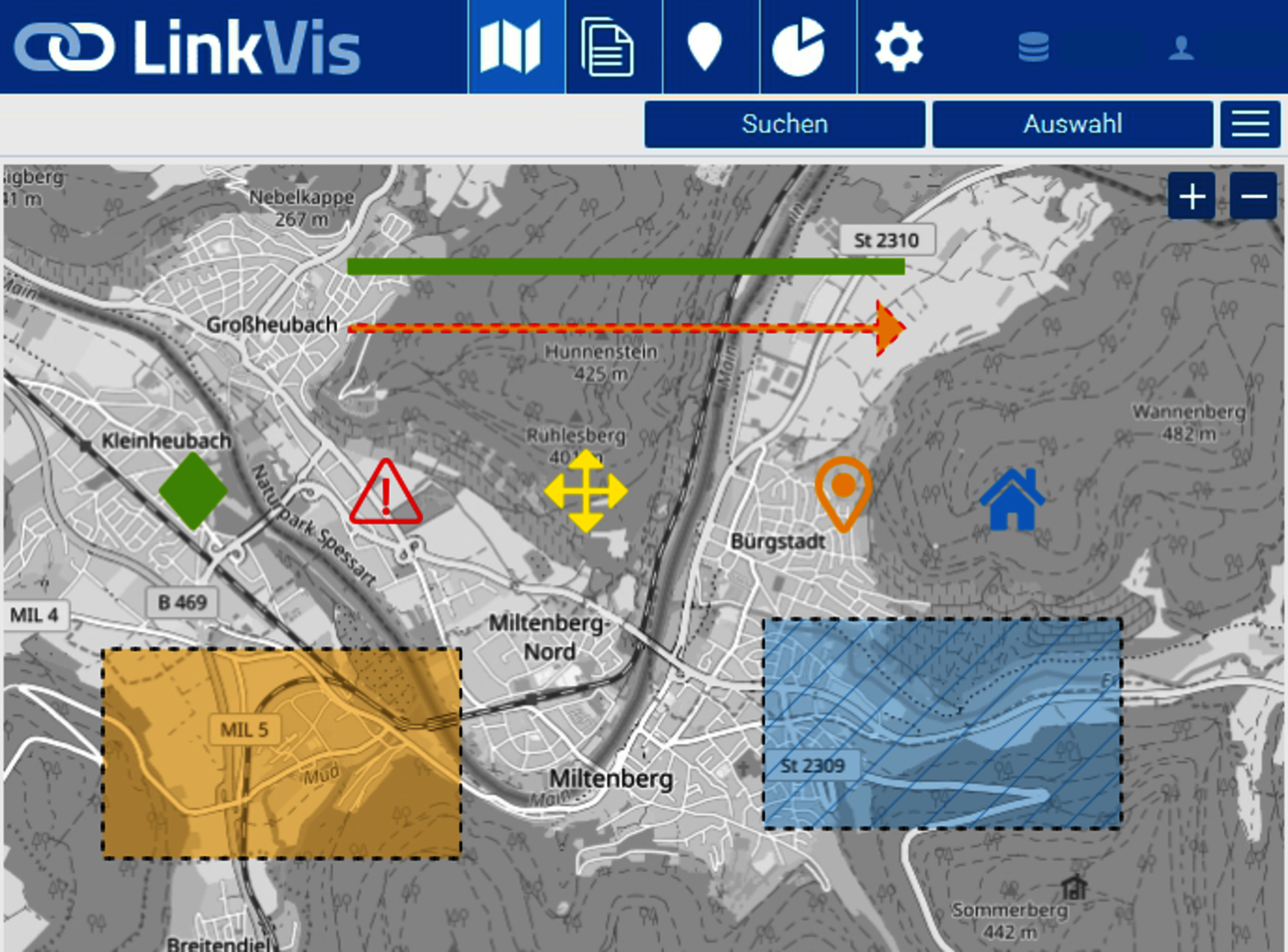 GIS Framework zur Layer-basierten Visualisierung